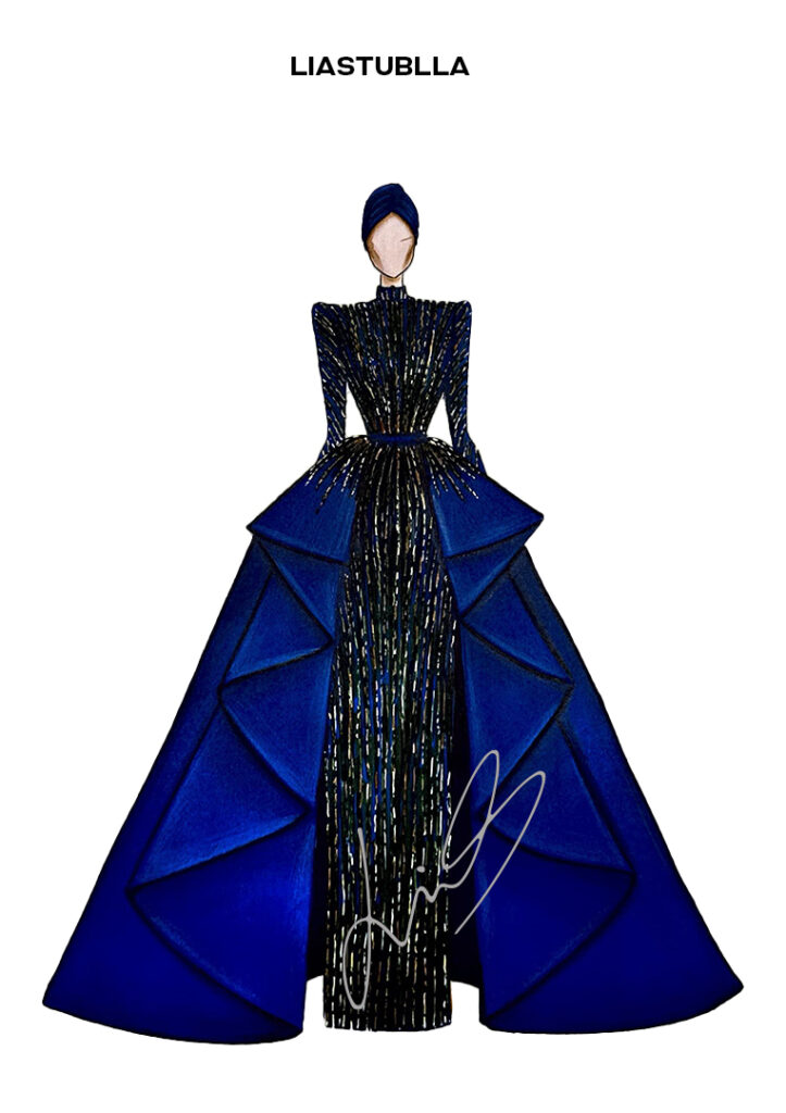 Ethereal Elegance: A Hijab Dress Collection Concept - Lia Stublla